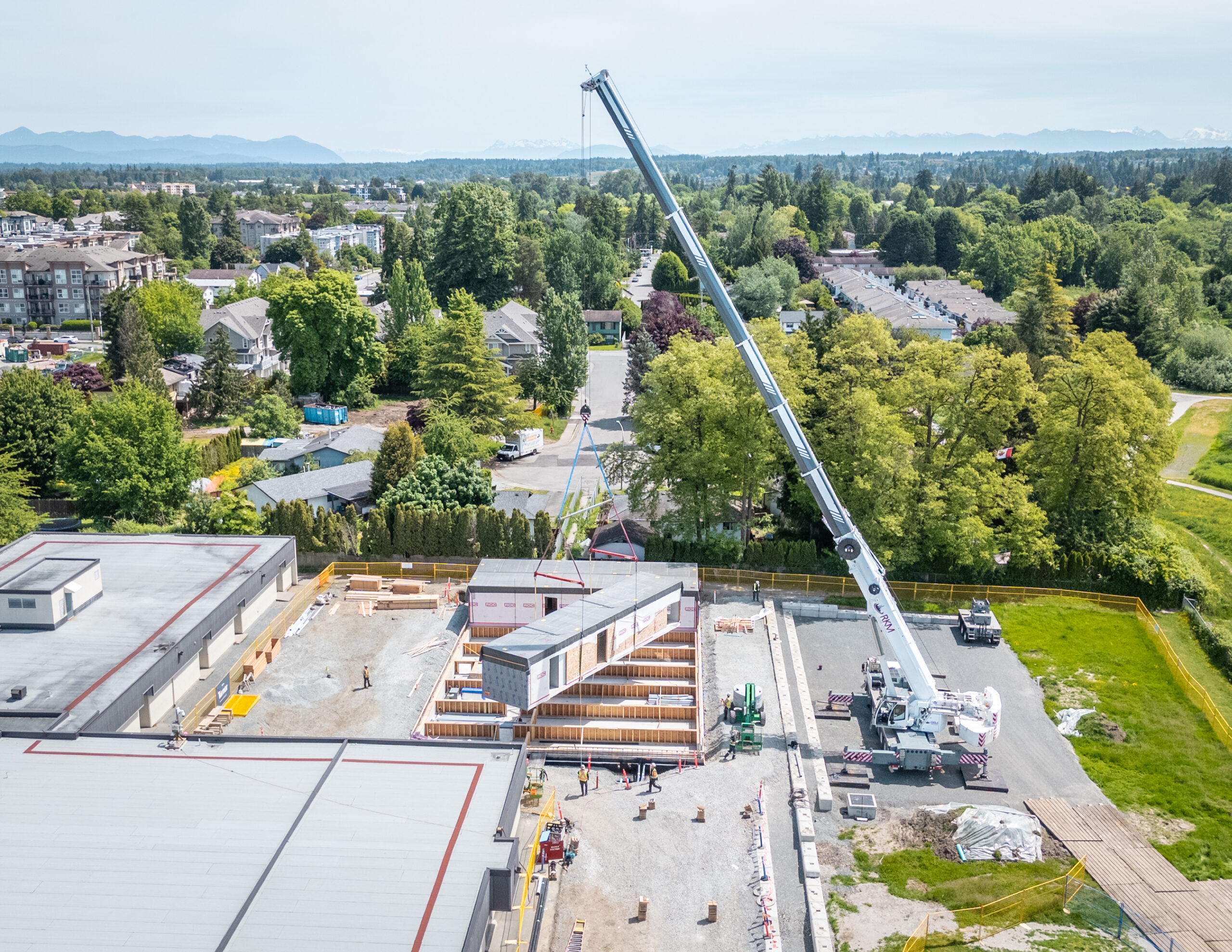 Modular School Addition Takes Shape In The Fraser Valley - TASU